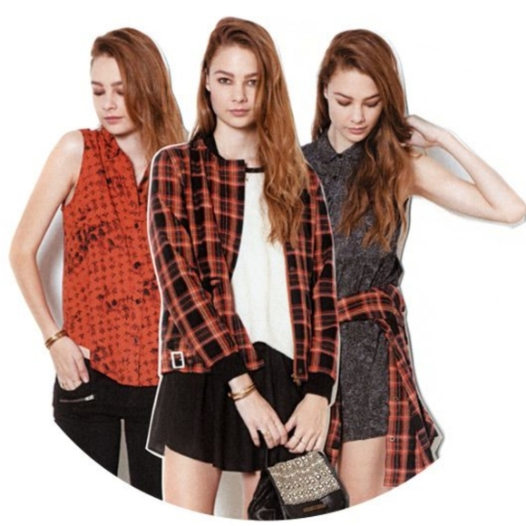 Vans | Jackets & Coats | Vans Red Black Plaid Bomber Jacket Euc | Poshmark